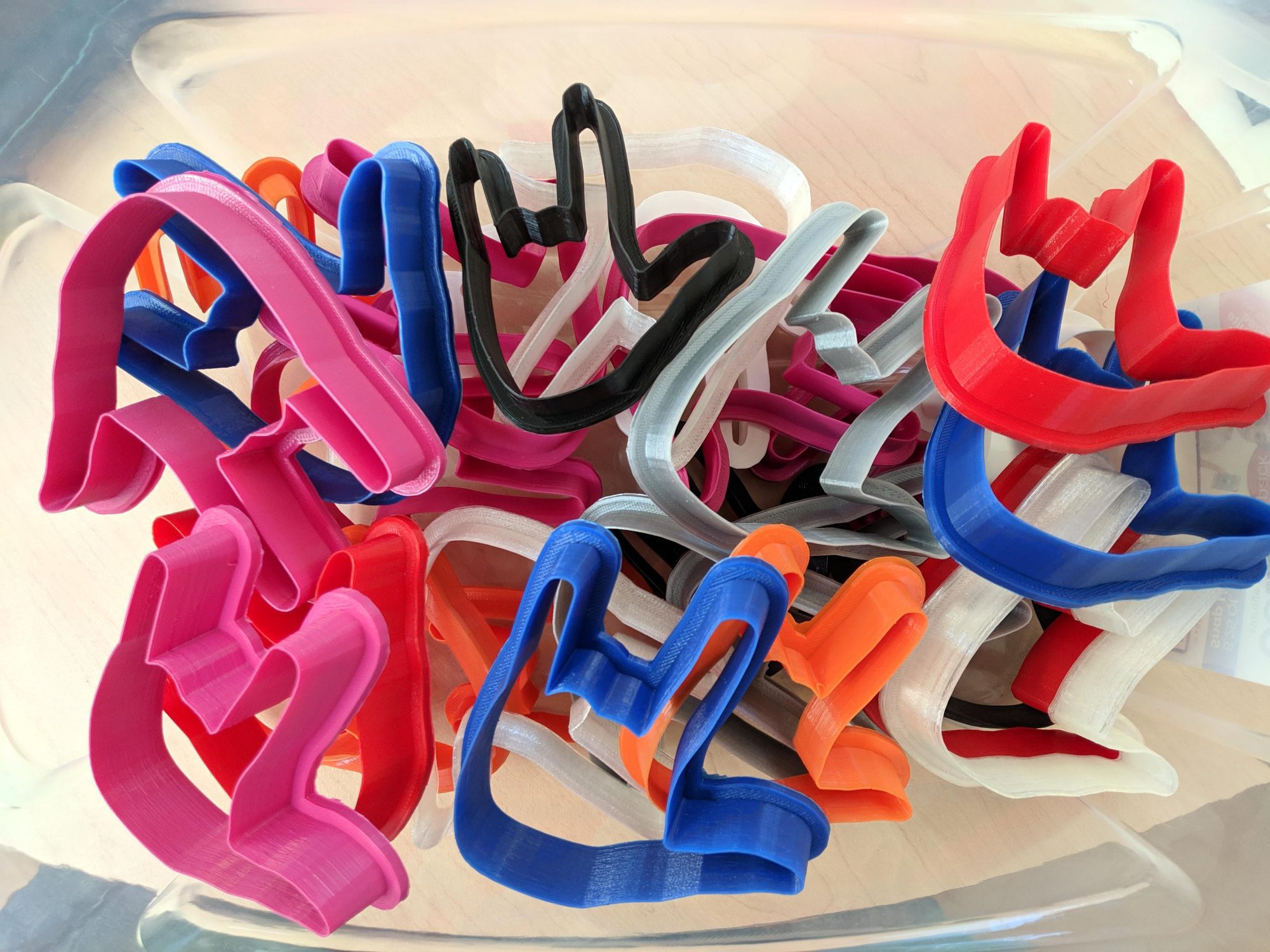 3D Printed ASL Cookie Cutters - CCCBSD