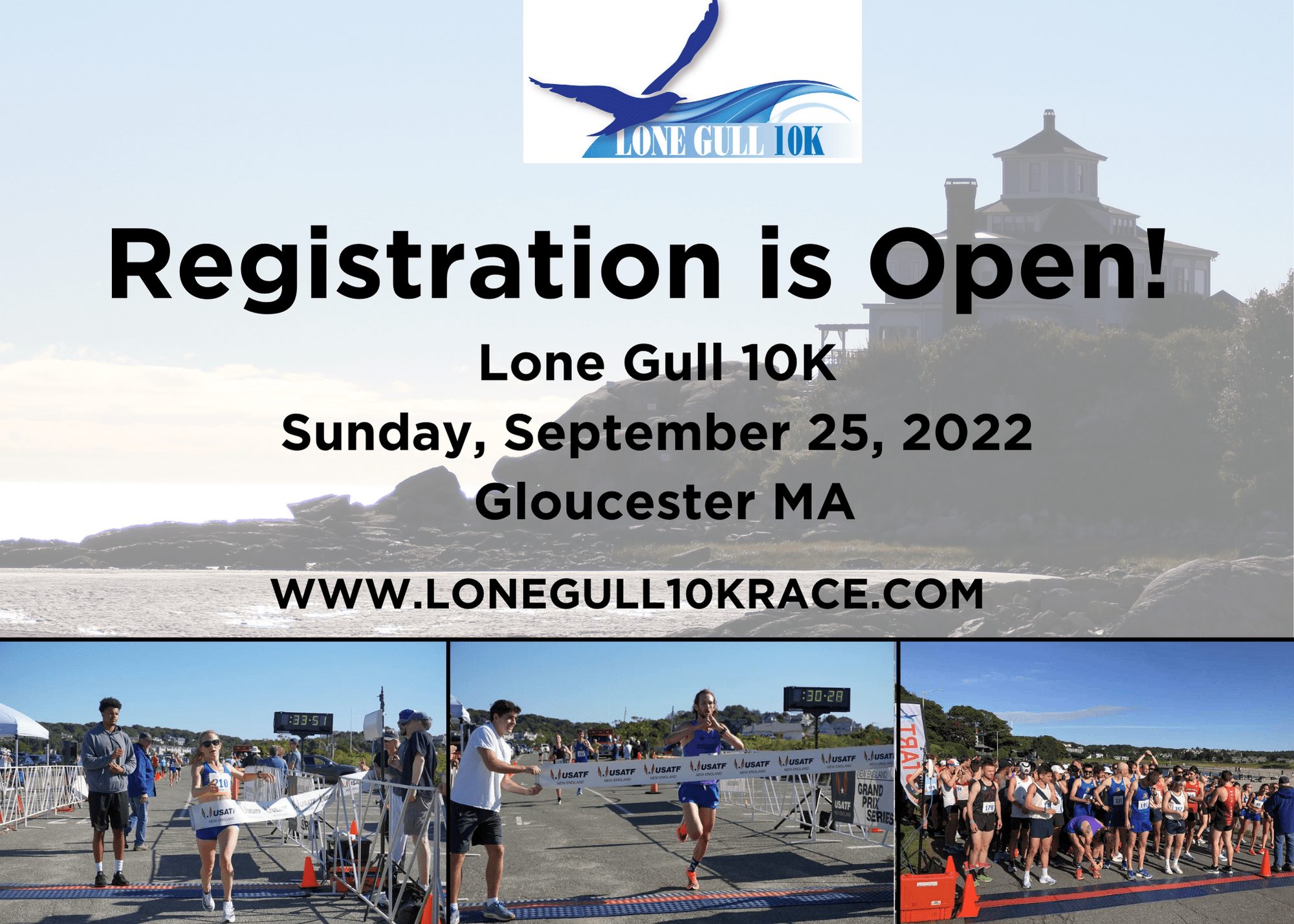 Lone Gull 10k Road Race | Register Now